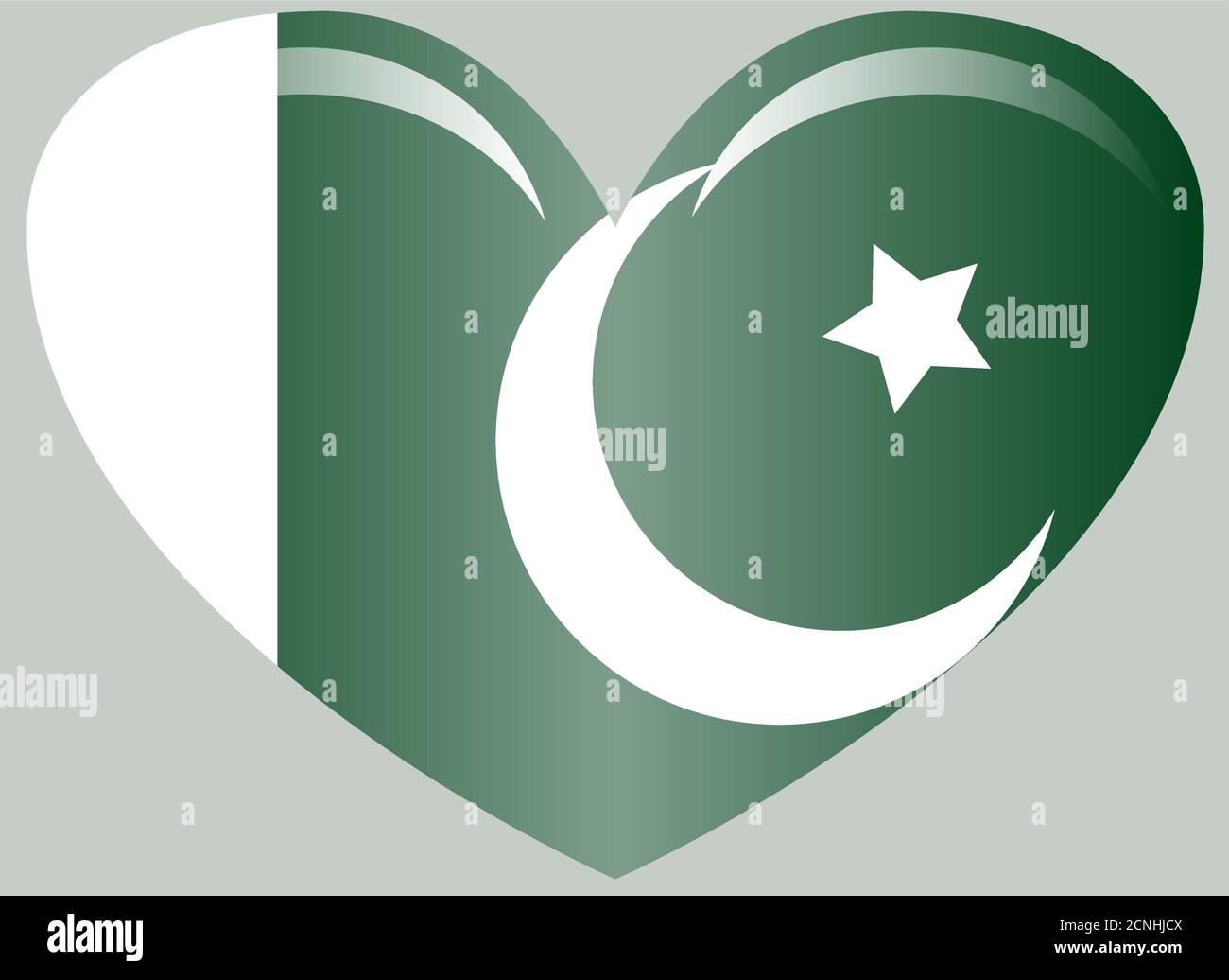 Pakistan flag, official colors and proportion correctly. National ...