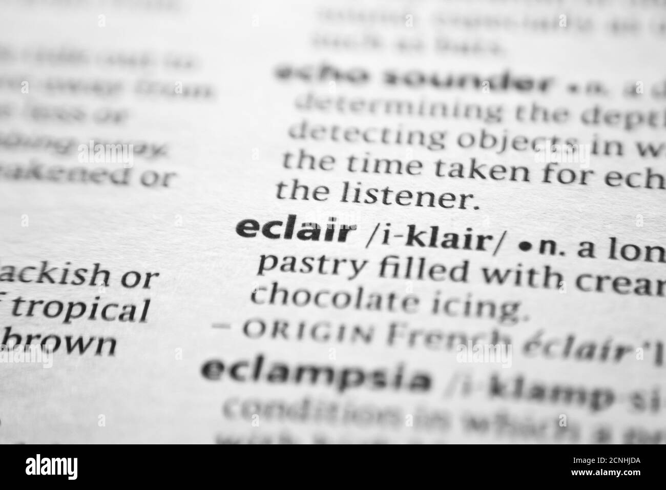 Eclair Black and White Stock Photos & Images - Alamy