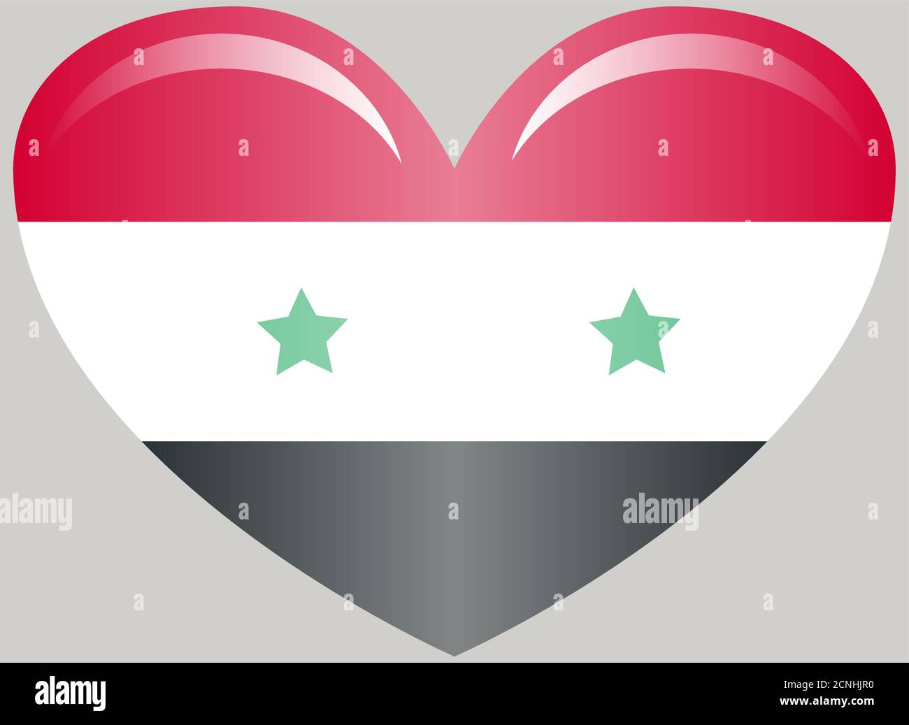 National flag of Syria with correct proportions and color scheme Stock ...