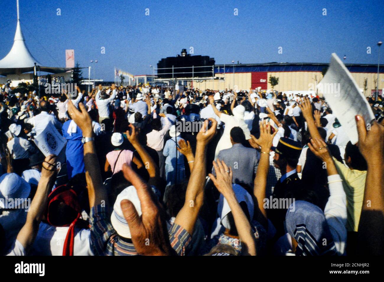 Pope visit in lyon hi-res stock photography and images - Alamy