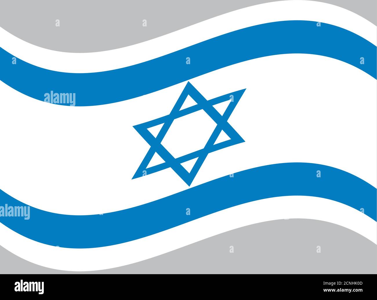 Flag of Israel: rightly proportions and colors Stock Vector Image & Art ...