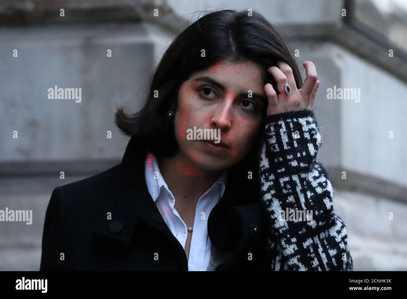 Daniela tejada the wife of british academic hi-res stock photography ...