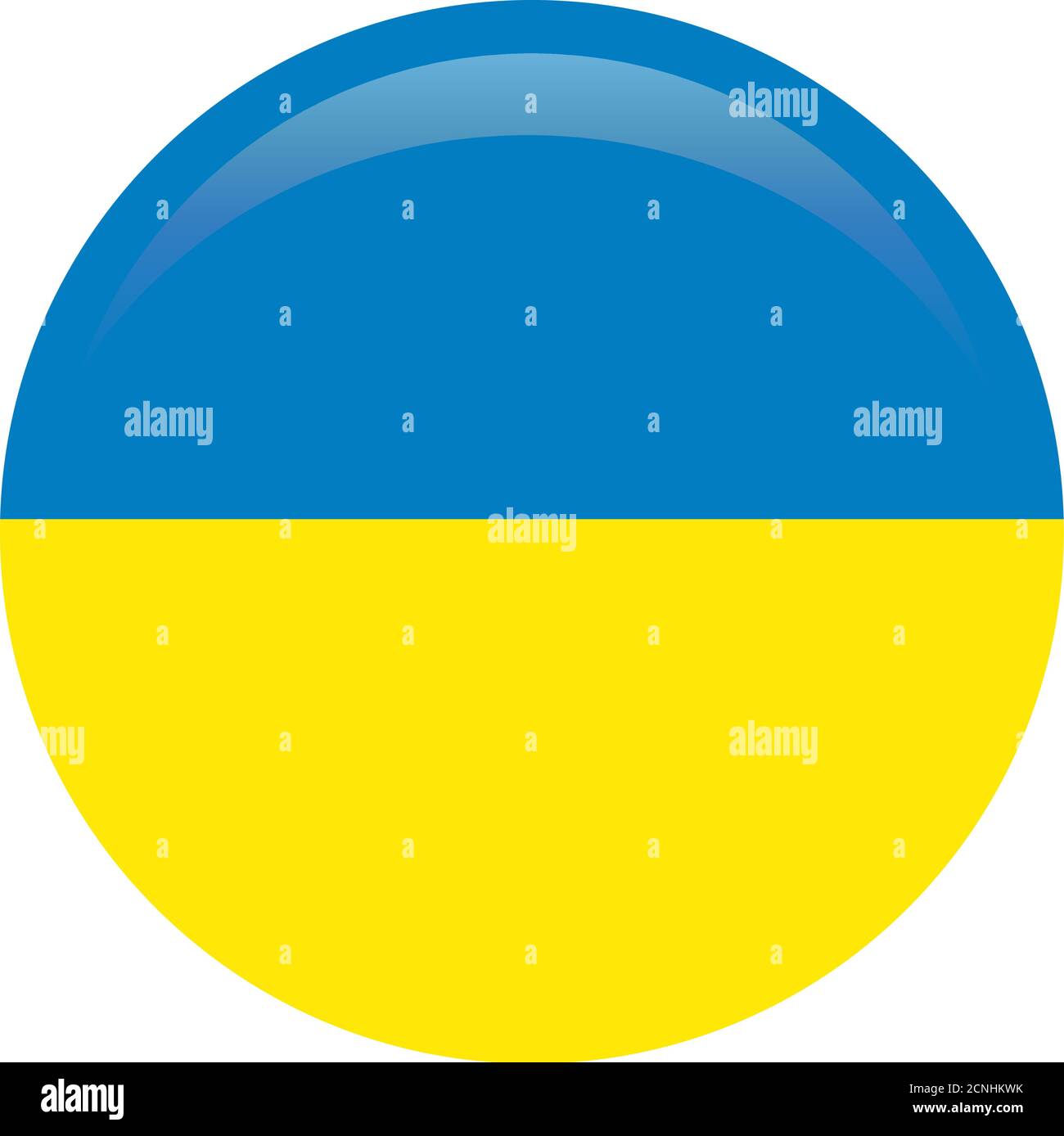 Ukraine flag, official colors and proportion correctly. National ...