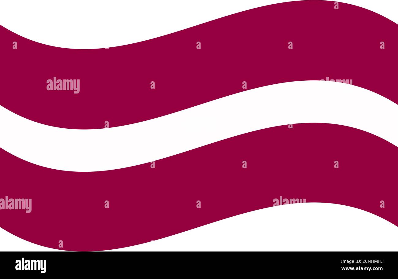 Latvia flag, official colors and proportion correctly. National Latvia ...