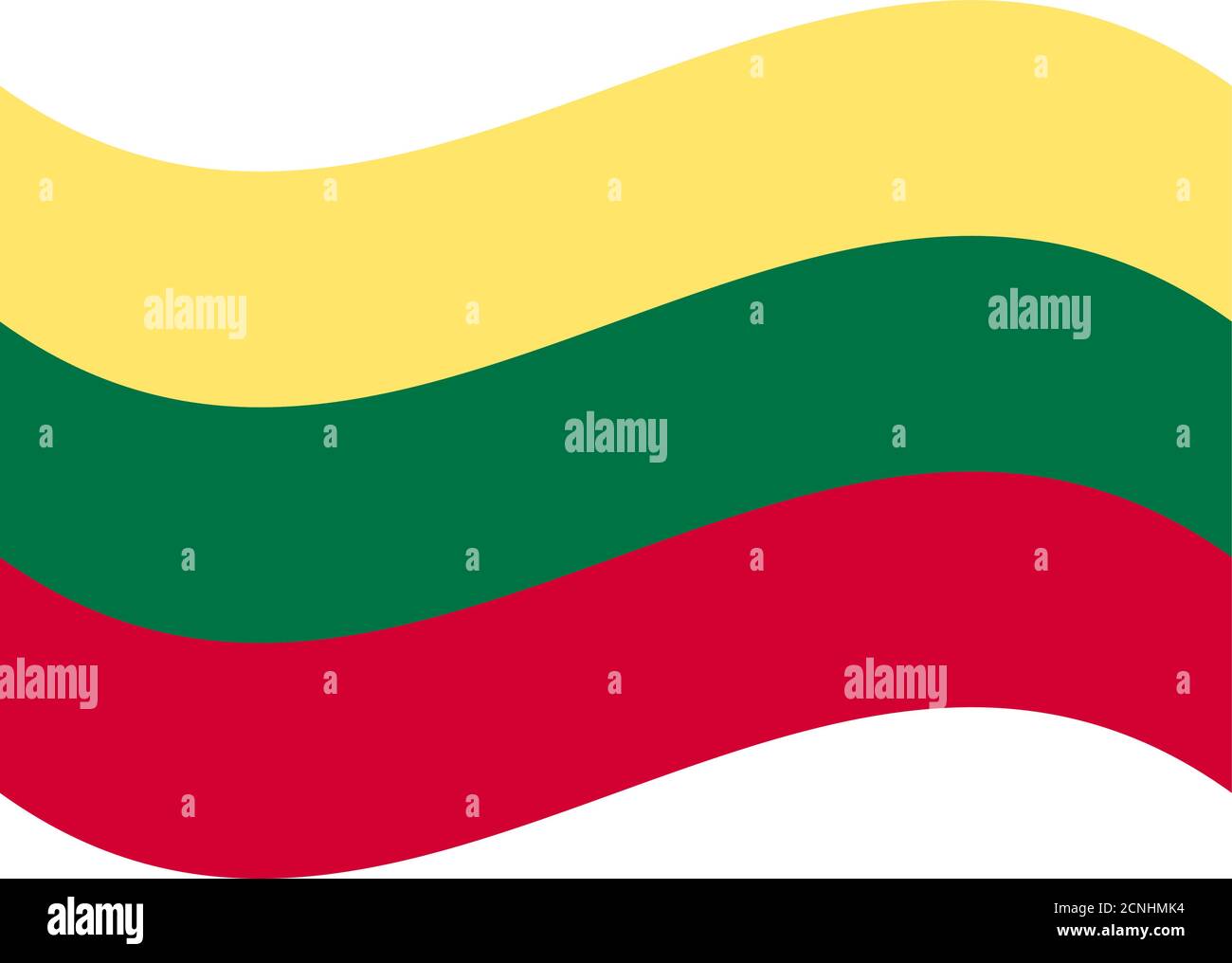 Lithuania flag, official colors and proportion correctly. National ...
