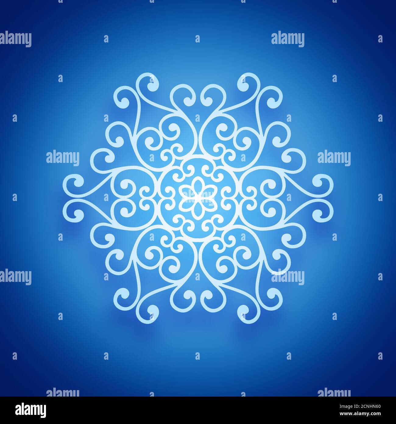 White snowflake holiday decoration hi-res stock photography and images ...