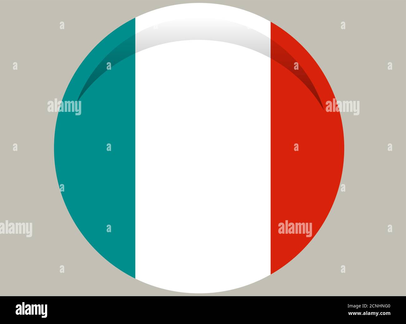 Italy flag, official colors and proportion correctly. National Italy ...