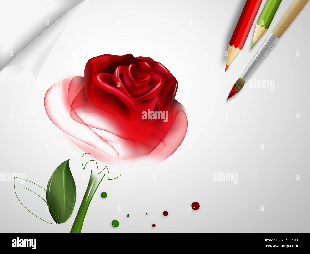 Creative drawing paintings hi-res stock photography and images - Alamy