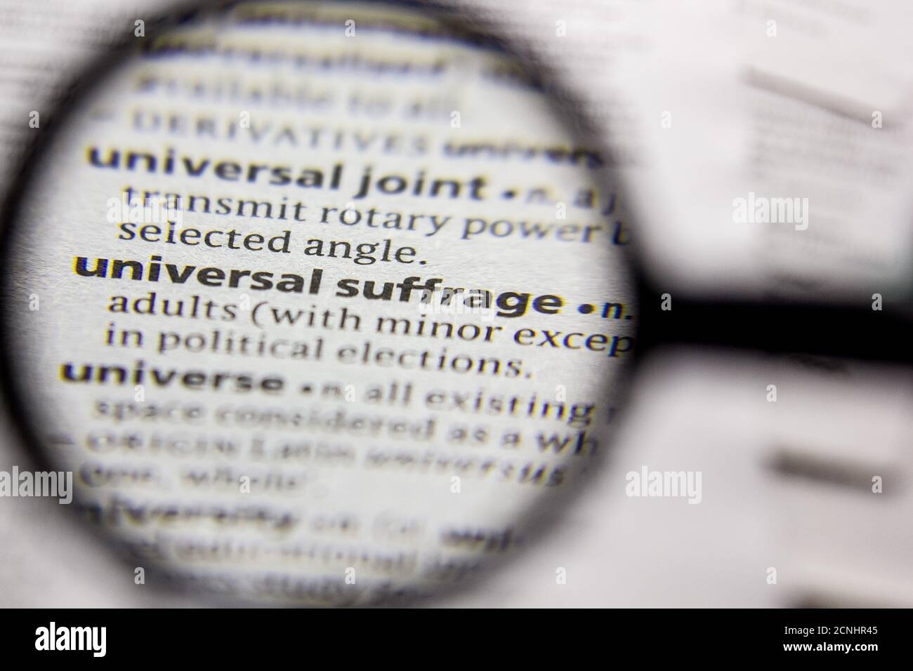 Universal suffrage concept hi-res stock photography and images - Alamy