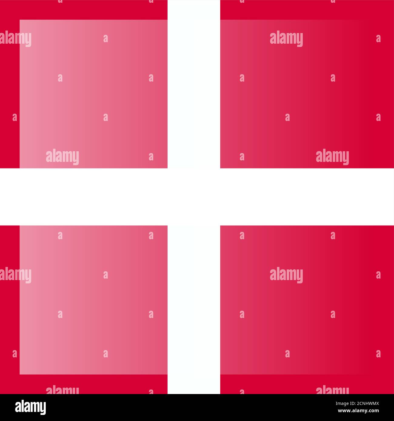 National flag of Denmark with correct proportions and color scheme ...
