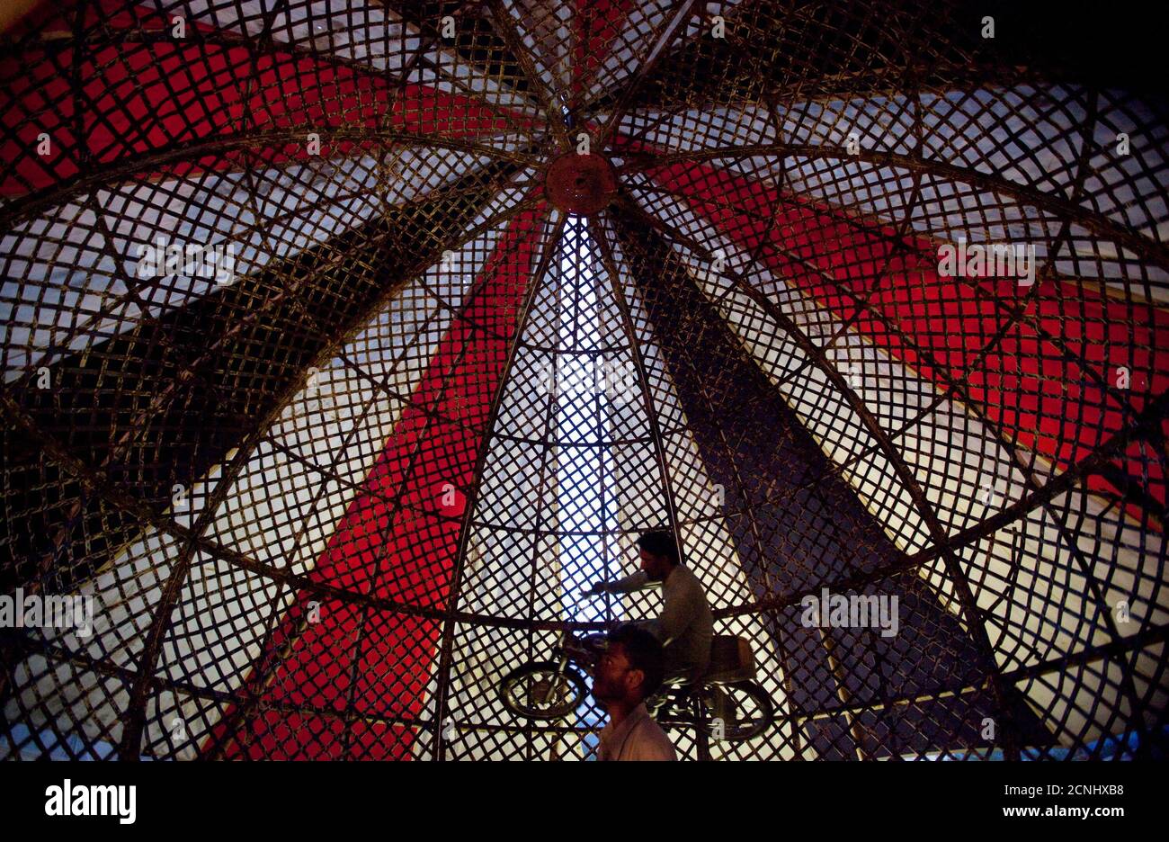 Motorcycle Stunt Circus High Resolution Stock Photography and Images ...