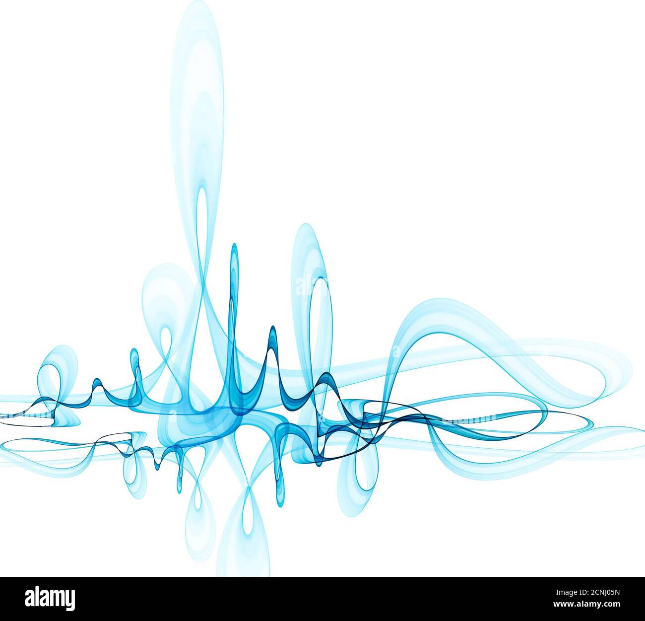 Vibrant blue gradient background smooth Cut Out Stock Images & Pictures ...