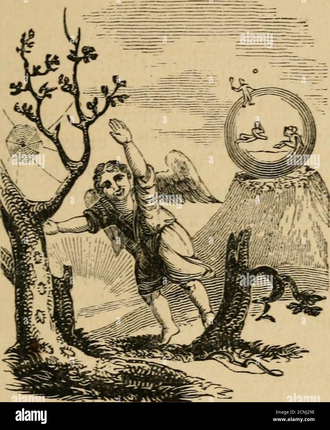 . Emblems, divine and moral : The school of the heart; and ...