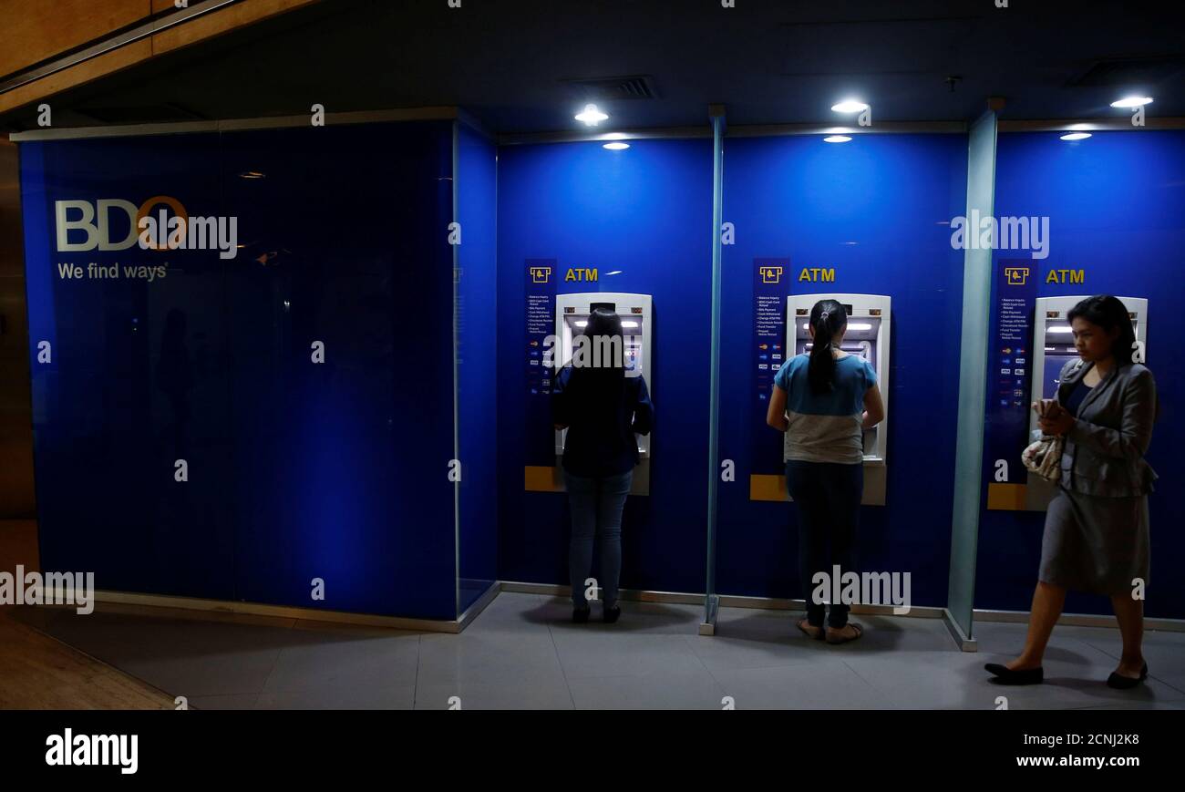 The philippines banking machine hi-res stock photography and images - Alamy