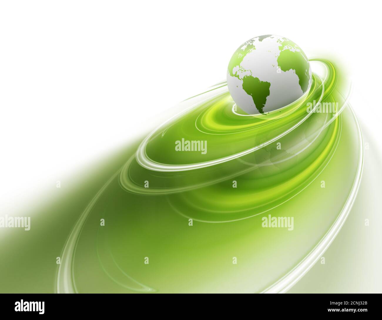 World green globe world hi-res stock photography and images - Alamy