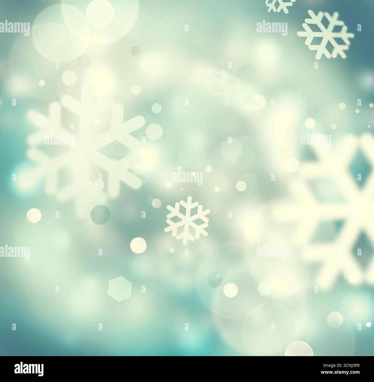 Shiny blue snowflake hi-res stock photography and images - Alamy