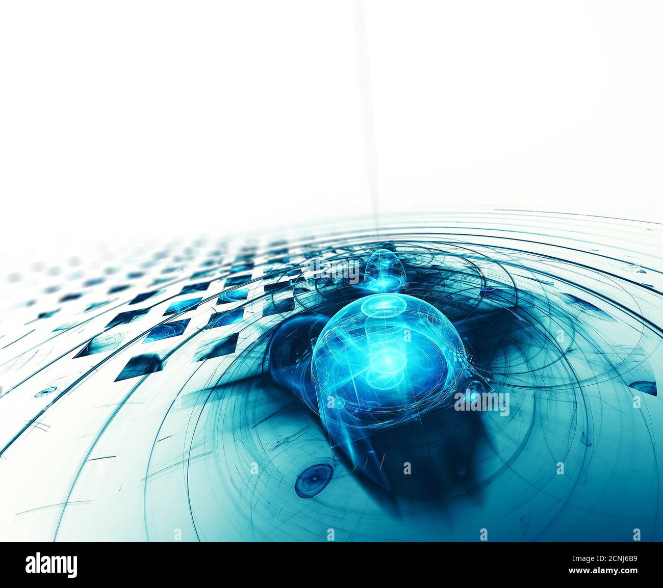 High tech illustration hi-res stock photography and images - Alamy
