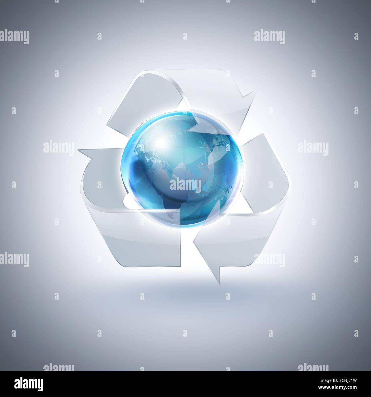 Recycling map hi-res stock photography and images - Alamy