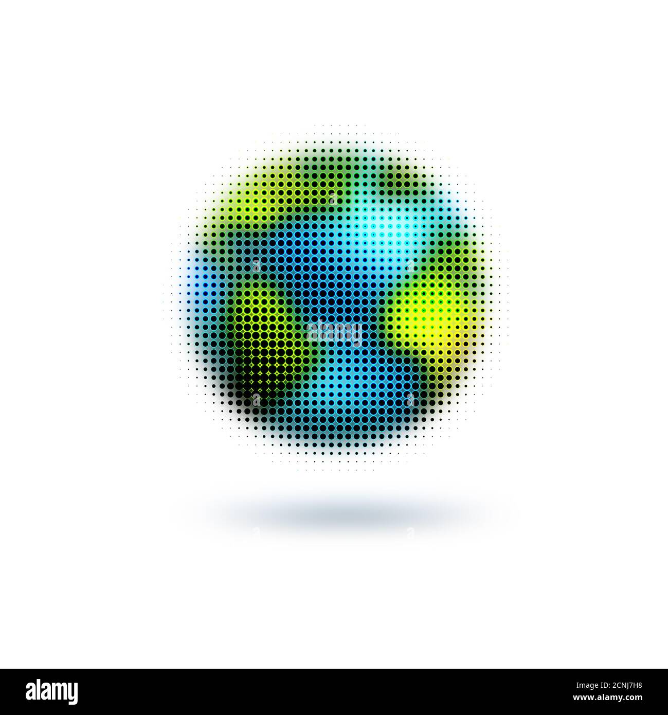 Dotted design Cut Out Stock Images & Pictures - Alamy