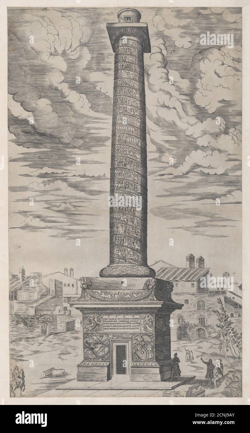 16th century engraving of trajan hi-res stock photography and images ...