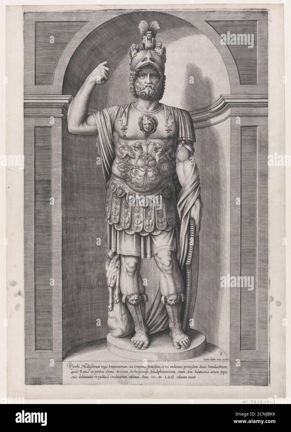 Mars pyrrhus statue hi-res stock photography and images - Alamy