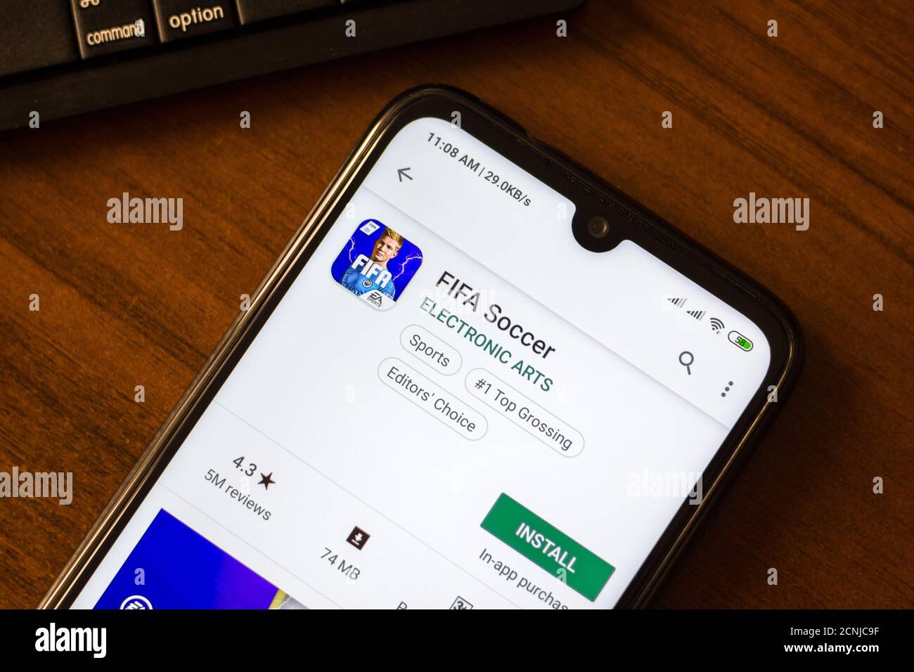 Soccer tablet hi-res stock photography and images - Alamy