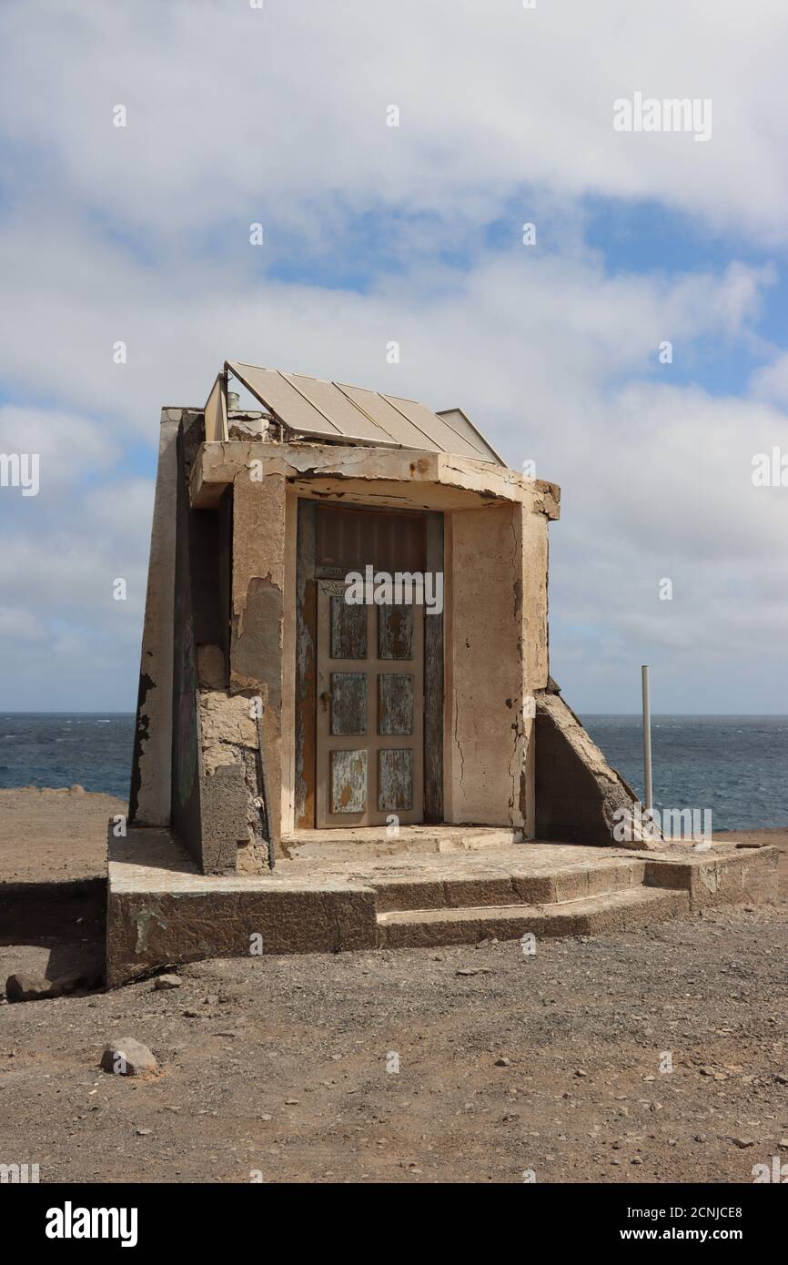 Punta Pesebre lighthouse, Fuerteventura, Spain Stock Photo - Alamy