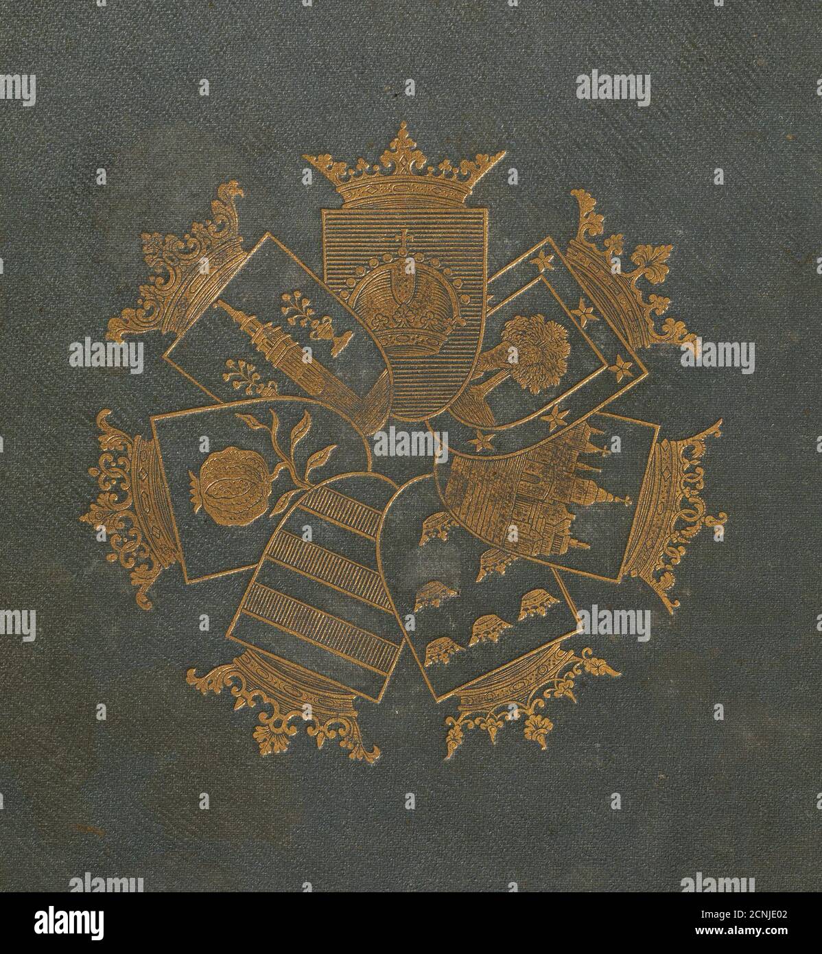 Talbotype Illustrations to Annals of the Artists of Spain, 1840s Stock ...