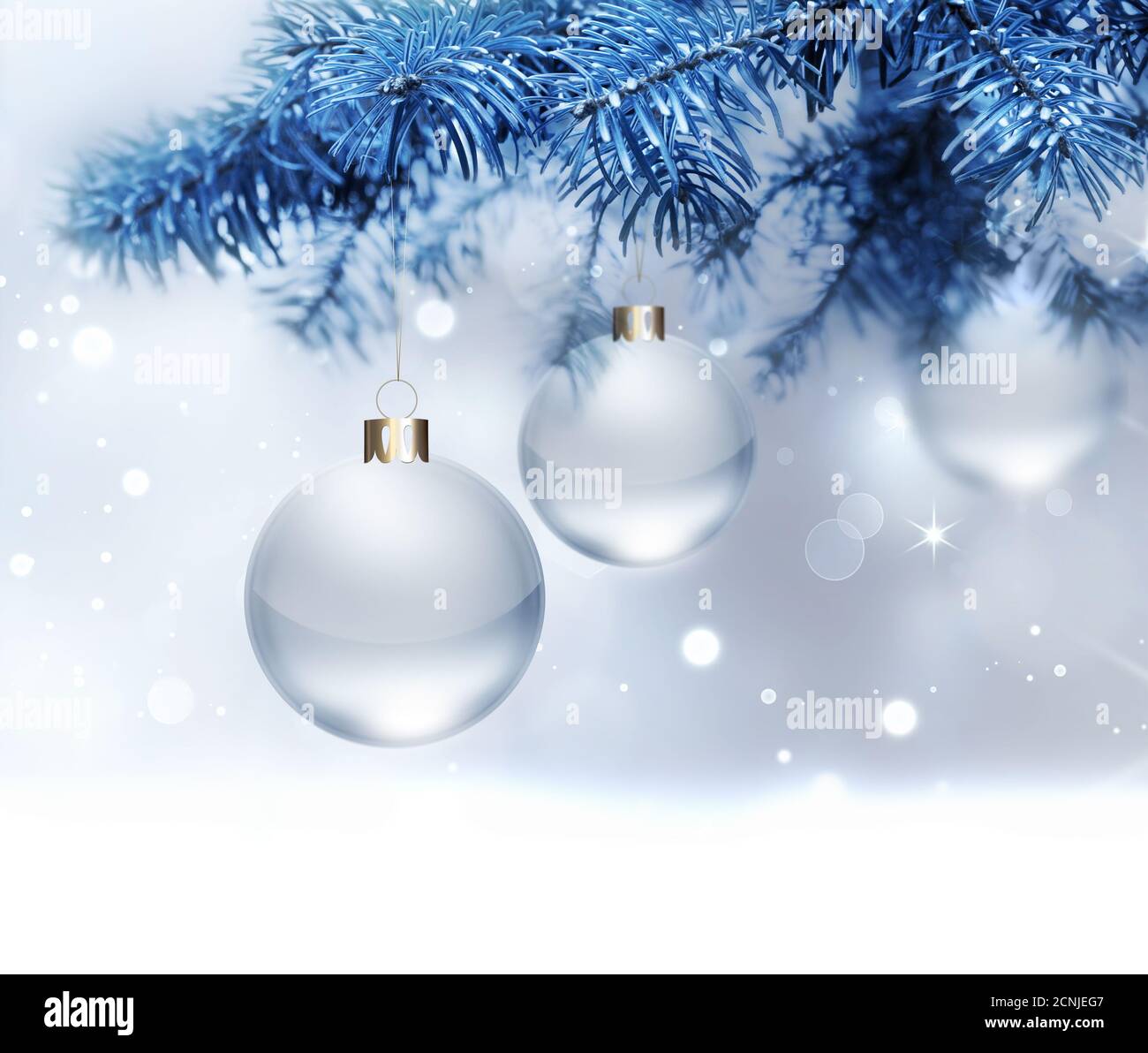 silver Christmas background Stock Photo - Alamy