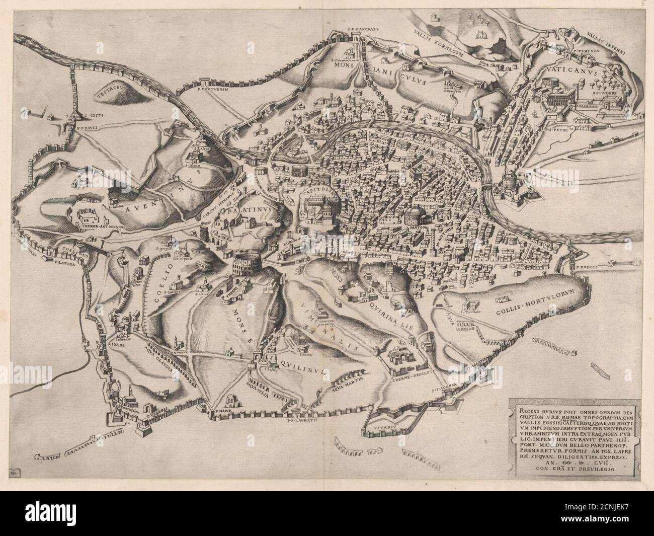 Tiber River Europe Map