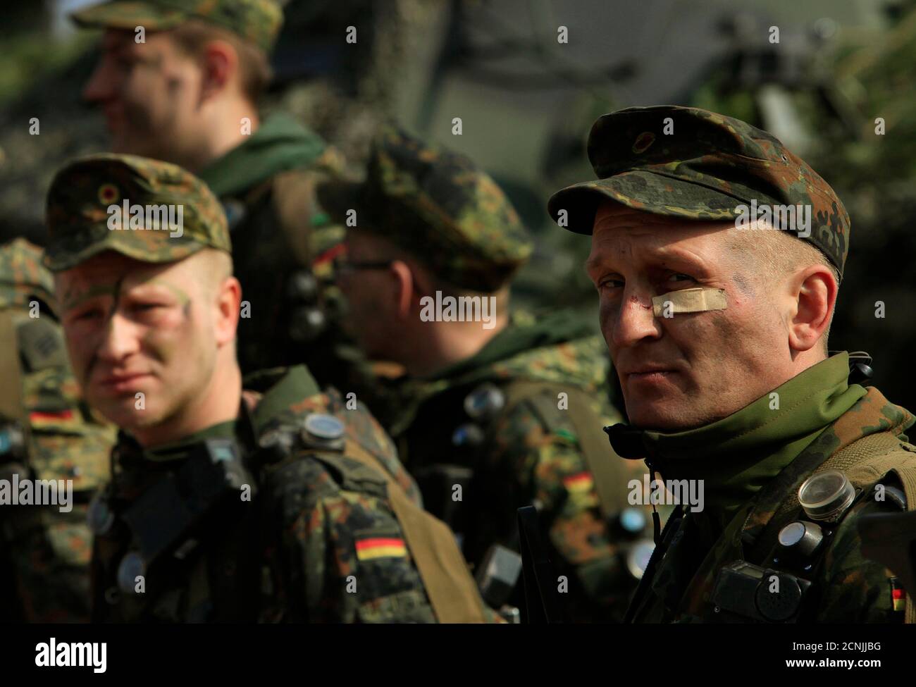 German bundeswehr soldiers armoured infantry hi-res stock photography ...