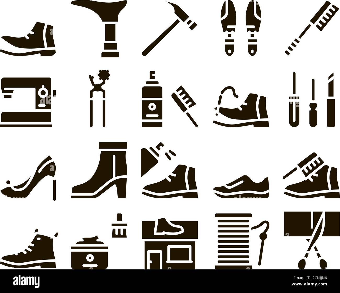 Boot and shoe repair Cut Out Stock Images & Pictures - Alamy