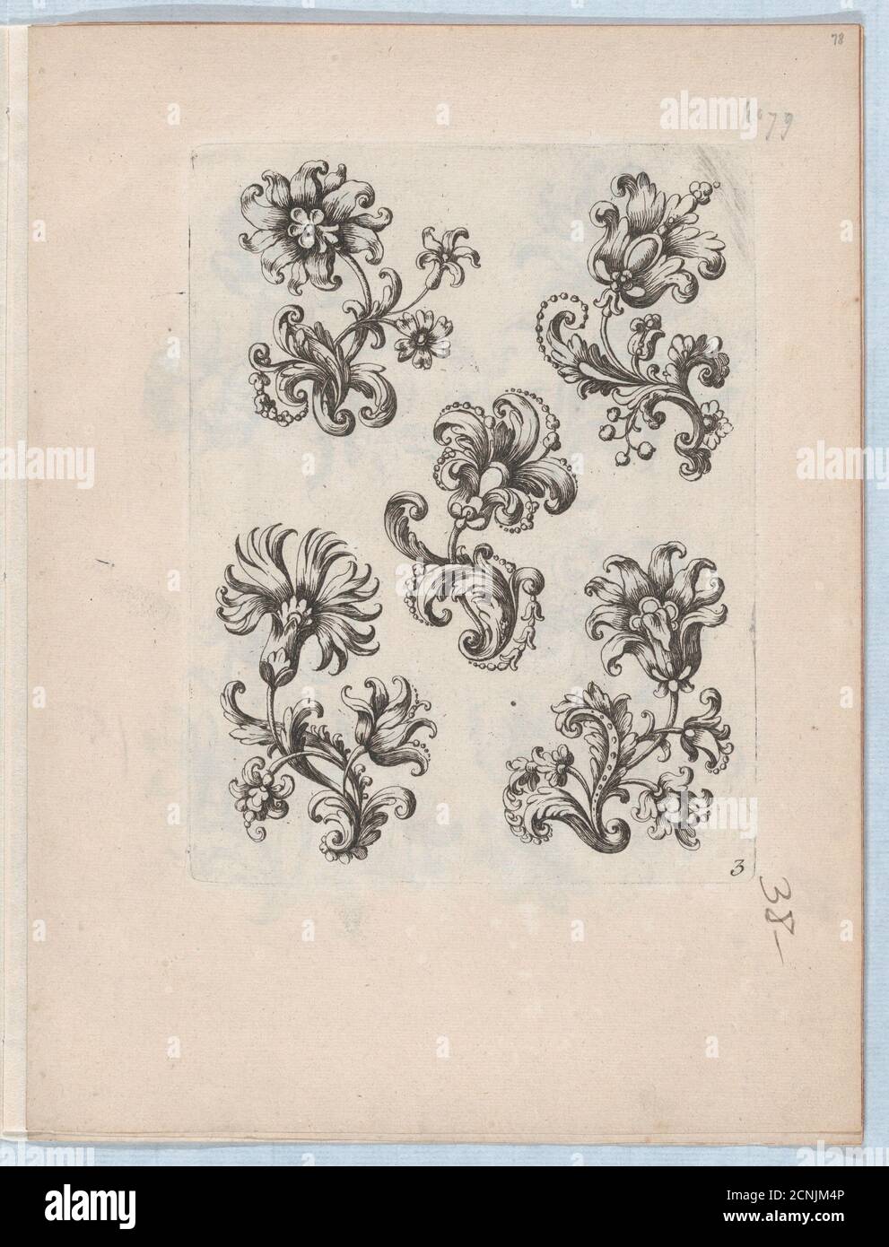 Small flower motifs hi-res stock photography and images - Alamy