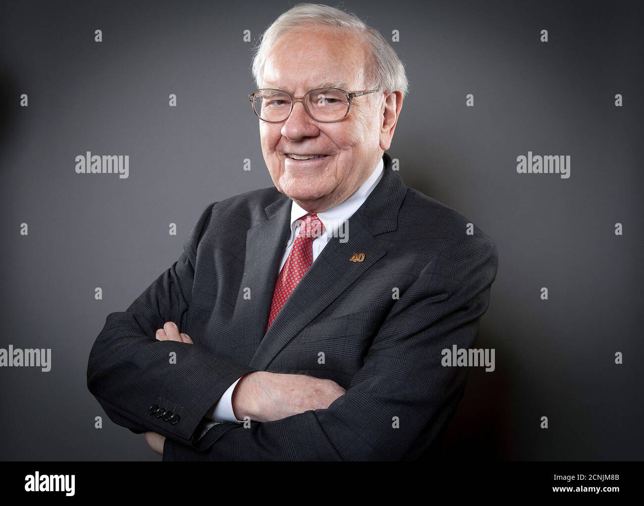 Warren buffett portrait hi-res stock photography and images - Alamy