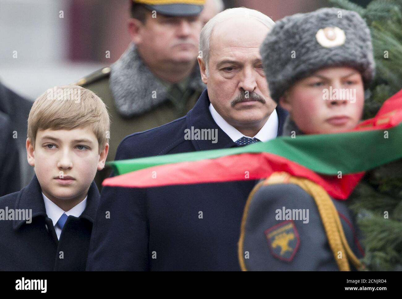 Belarus president alexander lukashenko son hi-res stock photography and ...