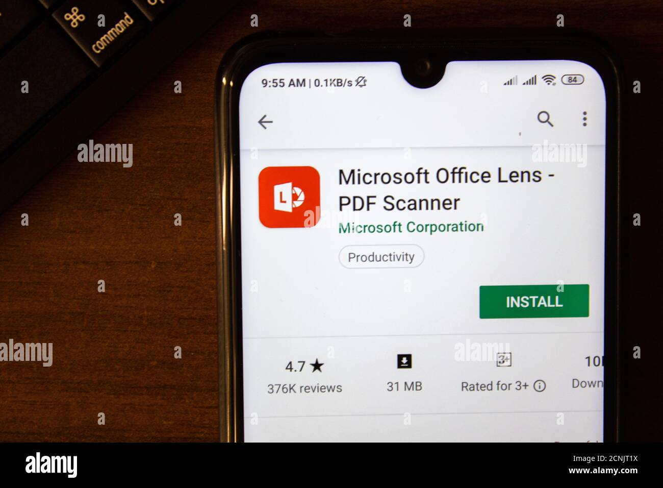 Ivanovsk, Russia - July 07, 2019: Microsoft Office Lens - PDF Scanner ...