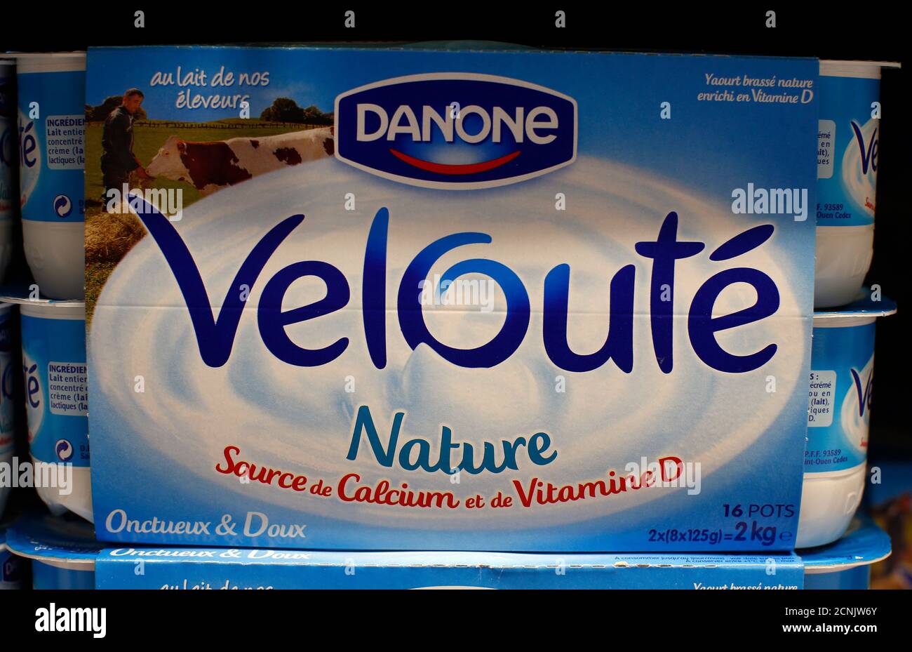 Danone yoghurt hi-res stock photography and images - Alamy