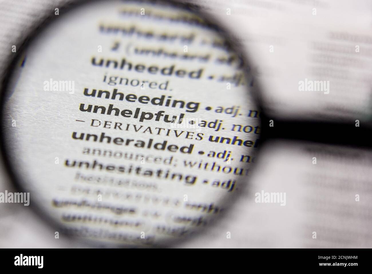 Unhelpful hi-res stock photography and images - Alamy