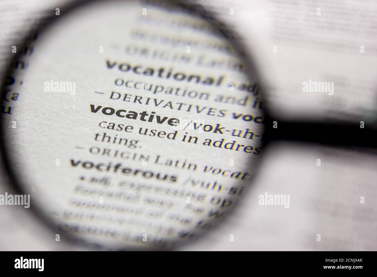 Vocative hi-res stock photography and images - Alamy