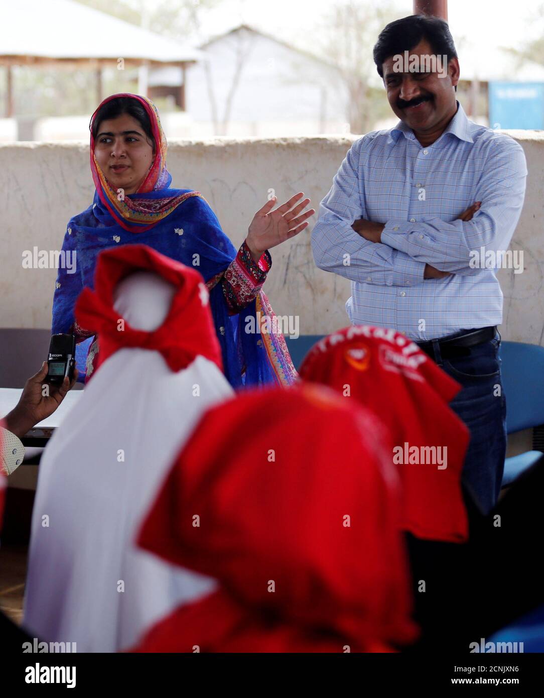 Malala father hi-res stock photography and images - Alamy