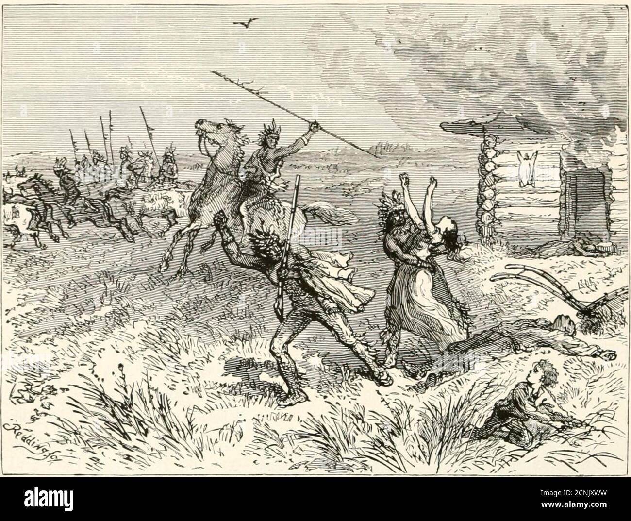 Iroquois indians french war hi-res stock photography and images - Alamy