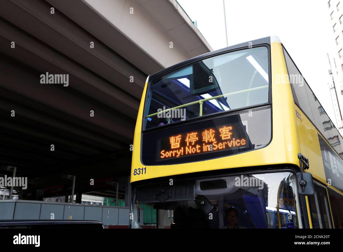 Out Of Service Sign Bus High Resolution Stock Photography and Images ...
