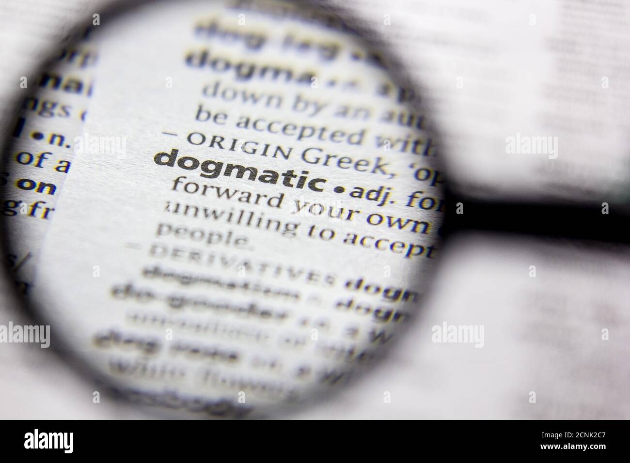 Dogmatic hi-res stock photography and images - Alamy