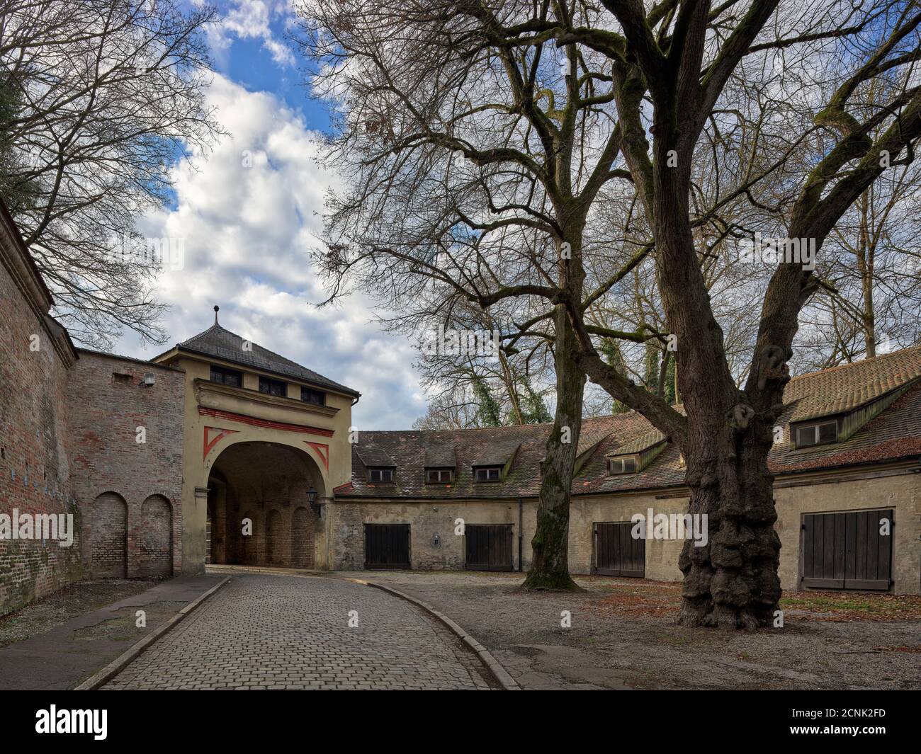 Brick wall, brick, city wall, historic building, gate, city gate, tower ...