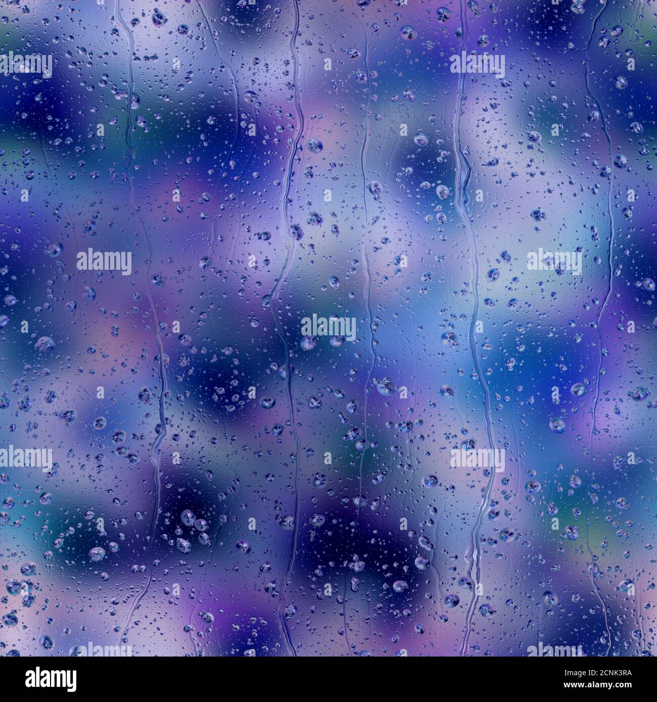 Seamless rain drop water repeat pattern on blur Stock Photo - Alamy