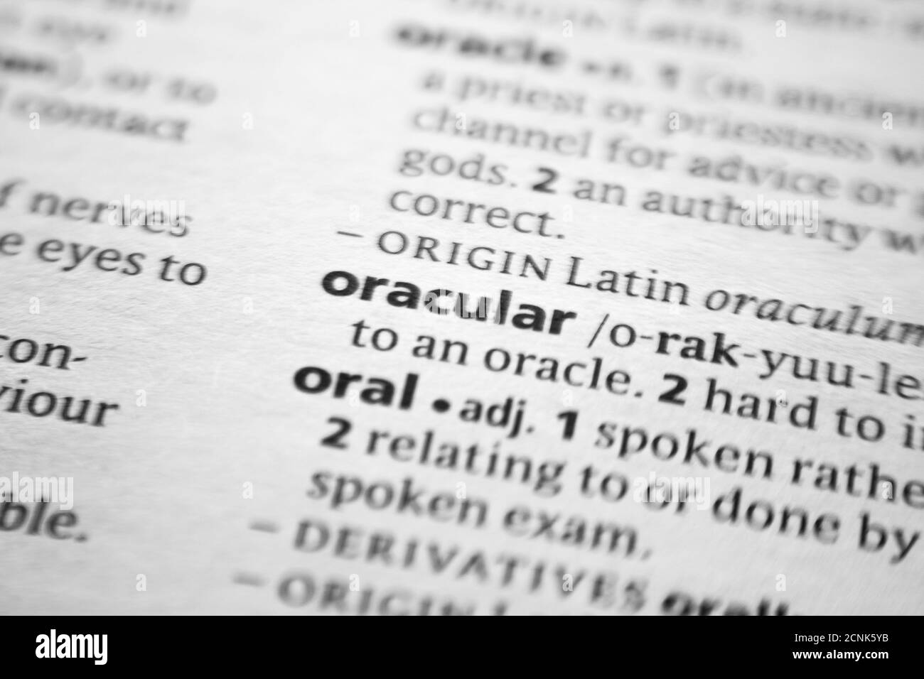 Oracular hi-res stock photography and images - Alamy