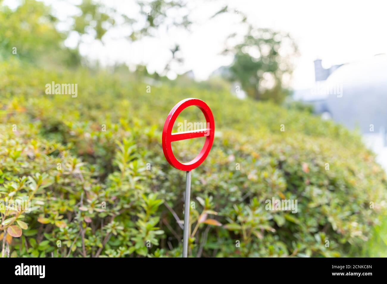 The sign is a combination of a simple circle and straight line. It is ...