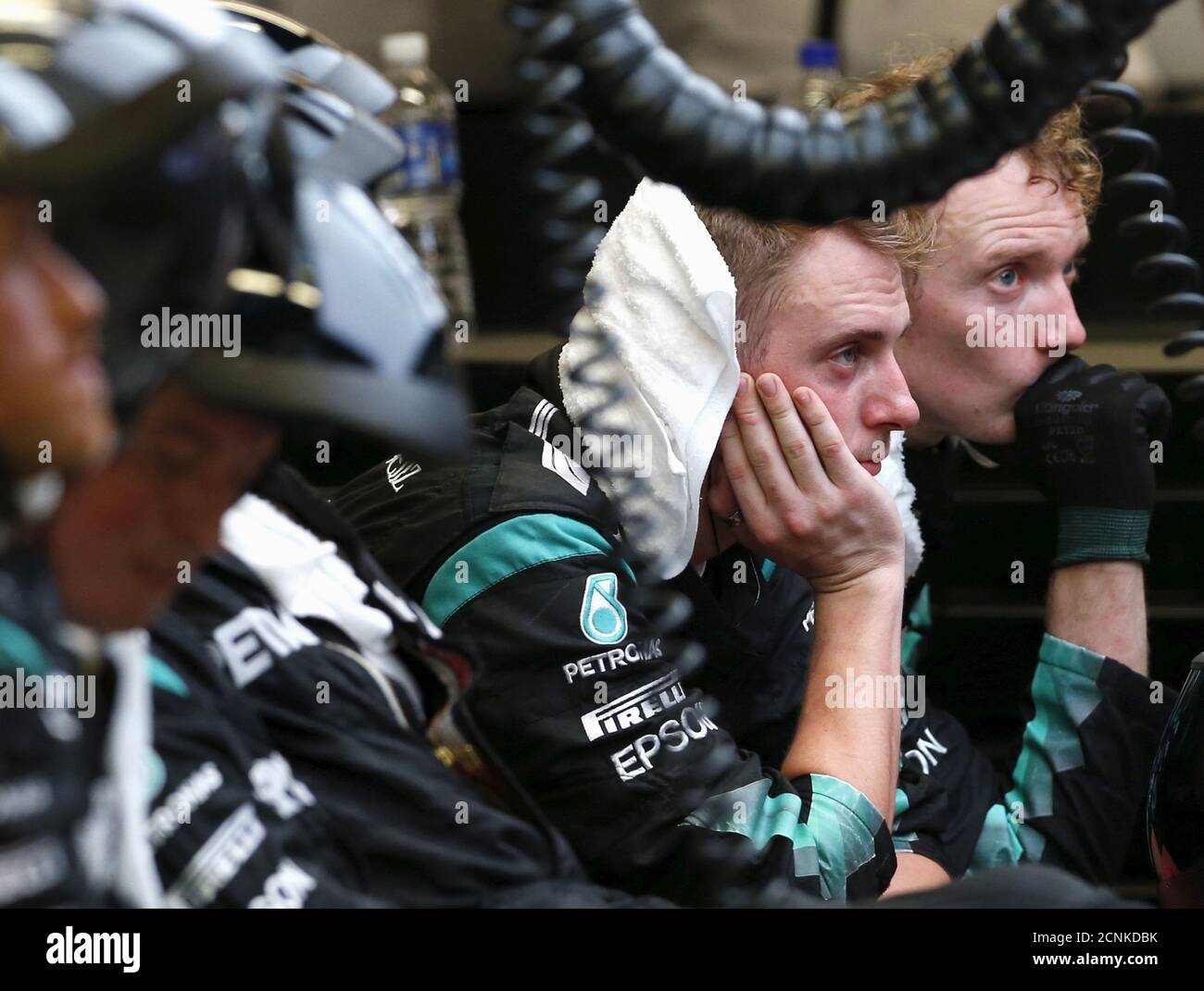 Mercedes formula 1 screens hi-res stock photography and images - Alamy