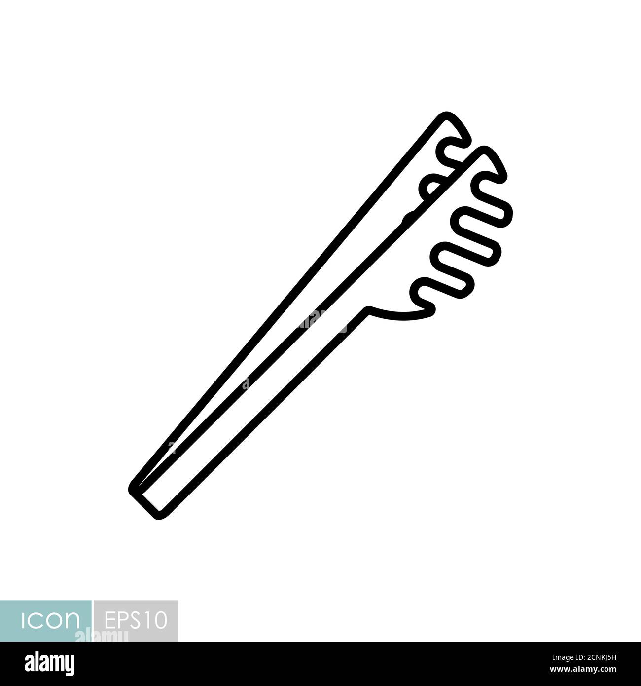 Tong vector vectors hi-res stock photography and images - Alamy