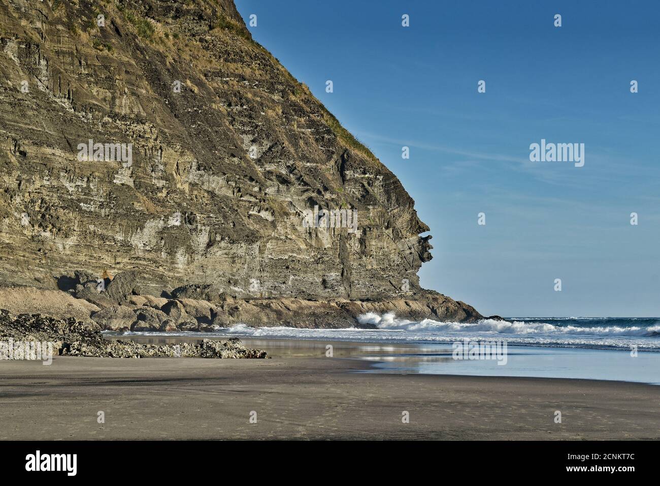 View of north side of Takatu Head Stock Photo - Alamy